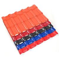 China Spanish Style UV Resistant Lightweight ASA Synthetic Resin Roof Tile for Global Market for sale