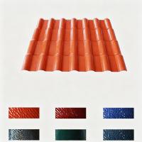 China Fiberglass Reinforced Impact Resistant Thermal Insulated ASA Synthetic Resin Roof Tiles for Houses for sale