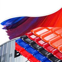 China Fiberglass Reinforced Impact Resistant Thermal Insulated ASA Synthetic Resin Roof Tiles for Houses for sale