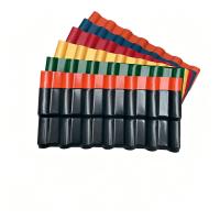 China Chinese Style Hail Resistant ASA Synthetic Resin Roof Tiles with Long Service Life for Hotels & Villas for sale