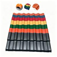 China Chinese Style Hail Resistant ASA Synthetic Resin Roof Tiles with Long Service Life for Hotels & Villas for sale