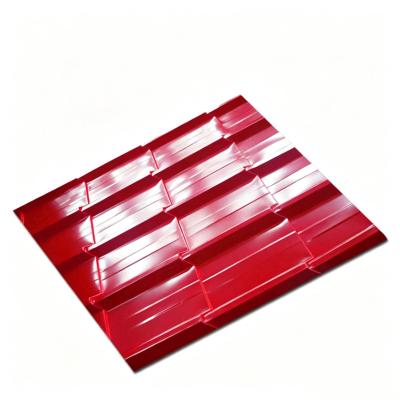 China Impact & Heat Resistant Waterproof PVC Corrugated Ceiling Panel for Warehouse Construction for sale