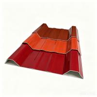 China Modern Style Corrugated PVC Ceiling Panels, Waterproof & Heat Insulated Plastic Roof Sheets for Residential Building Construction for sale