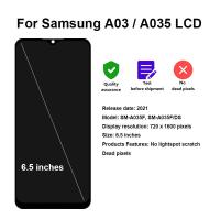 China Mobile Lcd Screen For Galaxy A03 A035F LCD Display Touch Screen Digitizer Lcd Display Screen for sale