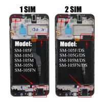 China Cell Phone Lcd Replacement For SAM Galaxy A10 A105 Display Screen Digitizer Touch Screen for sale