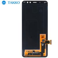 China LCD Display For SAM A8 2018 Factory Price Mobile Phone LCD Screen For A830 Accessories Oled With Touch for sale