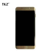 China Complete Mobile Phone Lcd Screens Oled Display For SAM S6 Edge Plus G928 Replacement Original Touch Screen for sale