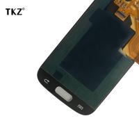 China White Gold Cell Phone LCD Display For SAM S4 Mini I9195 Assembly for sale