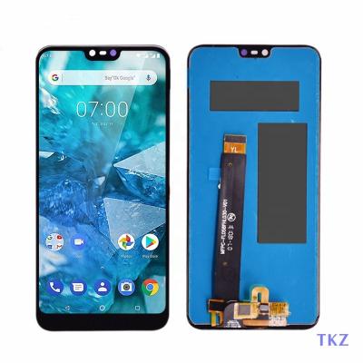 China 3.2inch Nokia X6 LCD Display Mobile Phone Spare Parts With Digitizer for sale