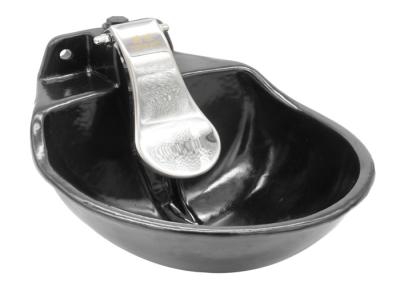 China large capacity cast iron drinking bowl, 2.5L, with 304 stainless steel tongue for sale
