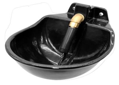 China 4 Hole Design Horse Water Bowl Durable Enameled Smooth Surface for sale