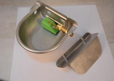 China Adjustable Cattle Water Drinking Bowl Stainless Steel With Float Valve for sale