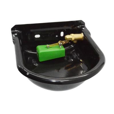 China Enameled Livestock Water Bowl Electroplating Cover Light Durable for sale