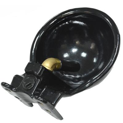 China Enamelled Livestock Water Bowls With Hardness Cast Iron Spare Tube Valve for sale