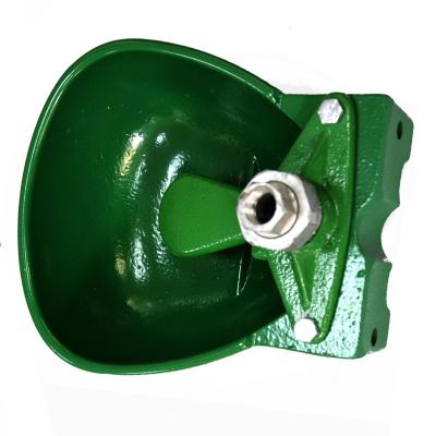 China Tj-106 Weight 5.09kg Water Capacity 2.5liter Cast Iron Green Drinking Bowls for sale