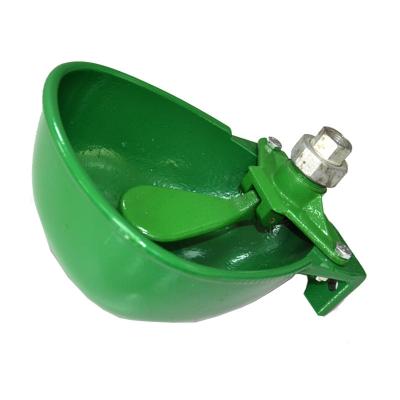 China TJ-106 Weight 5.09kg Water Capacity 2.5liter Cast Iron Green Drinking Bowls Mounting for sale