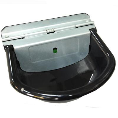 China Metal Livestock Water Bowl Enamelled Surface Treatment 2.5L Capacity for sale