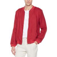 China 100% Linen Pilot Mens Flight Bomber Jacket Lightweight Multi Colored for sale