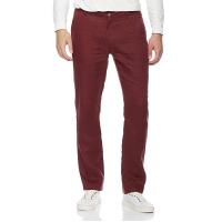 China Multicolor Mens Lightweight Summer Linen Trousers Breathable Straight Leg Dress Pants for sale