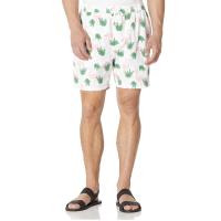 China Quick Dry Polyester Men'S 7 Inch Inseam Swim Shorts Trunks With Pockets for sale
