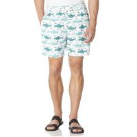 China Quick Dry Polyester Men'S 7 Inch Inseam Swim Shorts Trunks With Pockets for sale