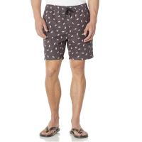 China Quick Dry Polyester Men'S 7 Inch Inseam Swim Shorts Trunks With Pockets for sale