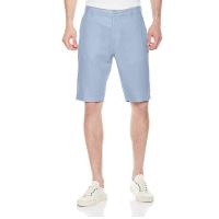 China Easy Care Breathable 48% Linen Black Viscose Shorts Men'S Flat Front Shorts for sale