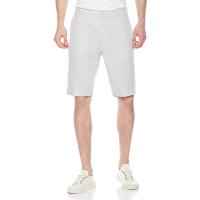 China Easy Care Breathable 48% Linen Black Viscose Shorts Men'S Flat Front Shorts for sale