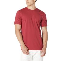 China Multi Color Mens Casual Short Sleeve Shirts 100% Cotton Crew Neck T Shirt ODM for sale