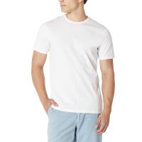 China Multi Color Mens Casual Short Sleeve Shirts 100% Cotton Crew Neck T Shirt ODM for sale