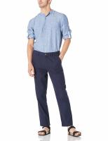 China 48% Cotton Mens Casual Linen Pants Breathable with Drawstring for sale
