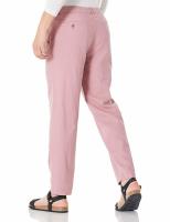 China Solid Color Straight Leg Mens Casual Linen Pants Flat Bottom Hem Trousers for sale
