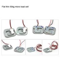China Flat Thin 50kg Micro Load Cell,Easy Calibration And Maintenance Safety And Low Power Consumption for sale