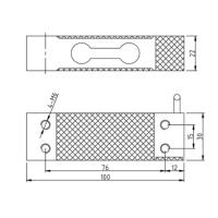 China Parallel Beam Load Cell Sensor Electronic Counting Scales , Platform Scales And Other Small Size Electronic for sale