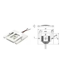 China Low Profile Small Baby Scales Loadcell 5kg Aluminum Alloy Construction Super Low Profile Shall Be Used By Set for sale