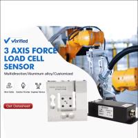 China Latest Model Multidirection Force Measuring 3 Axis Force Load Cell Sensor 50N Resistance Sensor  Analog SENSOR for sale