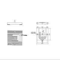 China Bathroom Scale Small Flat Weight Load Cell Low Profile Infant And Adult Medical Scales , Personal Scales for sale