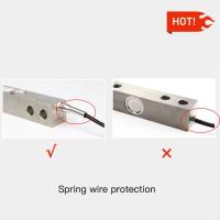 China Shear Beam Load Cell Floor Scale 500kg to 5T Capacity with IP65 Protection and ±0.02% Accuracy for sale
