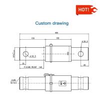 China Custom Alloy Steel IP67 5T 7.5T Load Cell For Animal Husbandry Feed Truck And Agriculture Grain Carts for sale