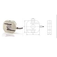 China Ruijia Round Tension S-Type Load Cell 5 Ton Capacity with 0.02% FS Accuracy and Two-Way Bearing Design for sale
