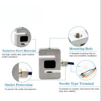 China Ruijia Stainless Steel Miniature S-Type Load Cell for Force Measurement 2kg to 200kg Capacity with IP66 Protection for sale
