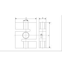 China Ruijia S-Type Load Cell 300kg Capacity with IP66 Waterproof Rating for Hopper and Platform Scales for sale