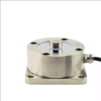 China 1000KN Pancake Load Cell for Electronic Belt Scales - Alloy Steel Construction with 0.03% F.S Precision for sale