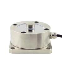 China 1000KN Pancake Load Cell for Electronic Belt Scales - Alloy Steel Construction with 0.03% F.S Precision for sale