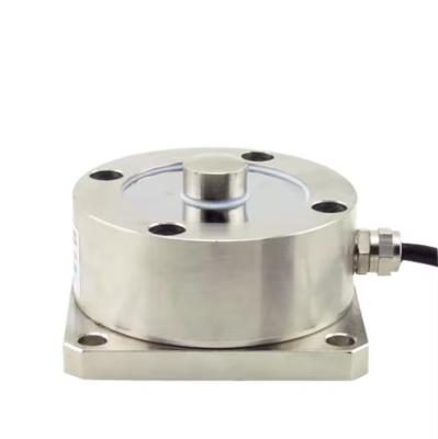 China 1000KN Pancake Load Cell for Electronic Belt Scales - Alloy Steel Construction with 0.03% F.S Precision for sale