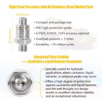 China Analog Digital Hydraulic Brake Oil Pressure Monitoring System Sensor Transducer Pressure Transmitter Price for sale