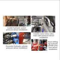 China Analog Digital Hydraulic Brake Oil Pressure Monitoring System Sensor Transducer Pressure Transmitter Price for sale