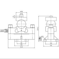 China Ball and Cup Load Cell 10-30t Capacity IP66 Rated for Truck Axle Weighing Systems and Floor Scales for sale