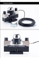 China 30-50 Ton Railway Dynamic Weighbridge Load Cell with ±0.02% Accuracy and Alloy Steel Construction for sale