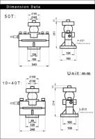 China Floor Weighing Scale Load Cell 1 Ton Load Cell Sensor Alloy Steel Pressure Sensor Customized for sale